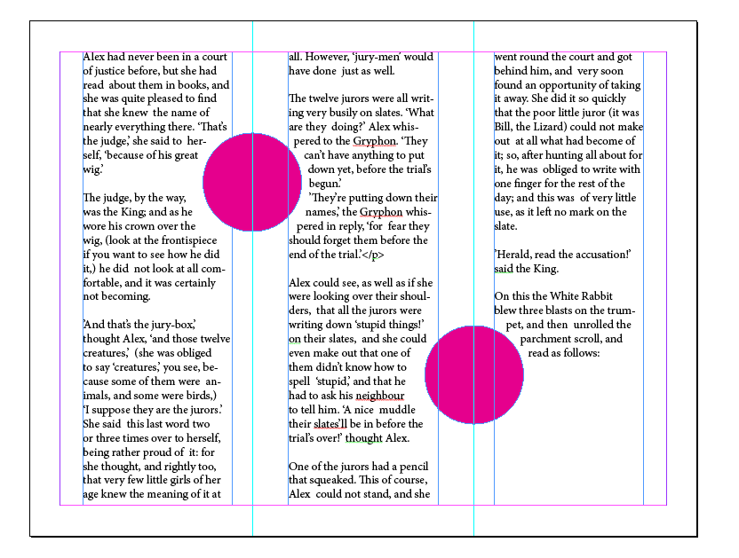 InDesign Tips: How to Use Text Threads & Find/Change