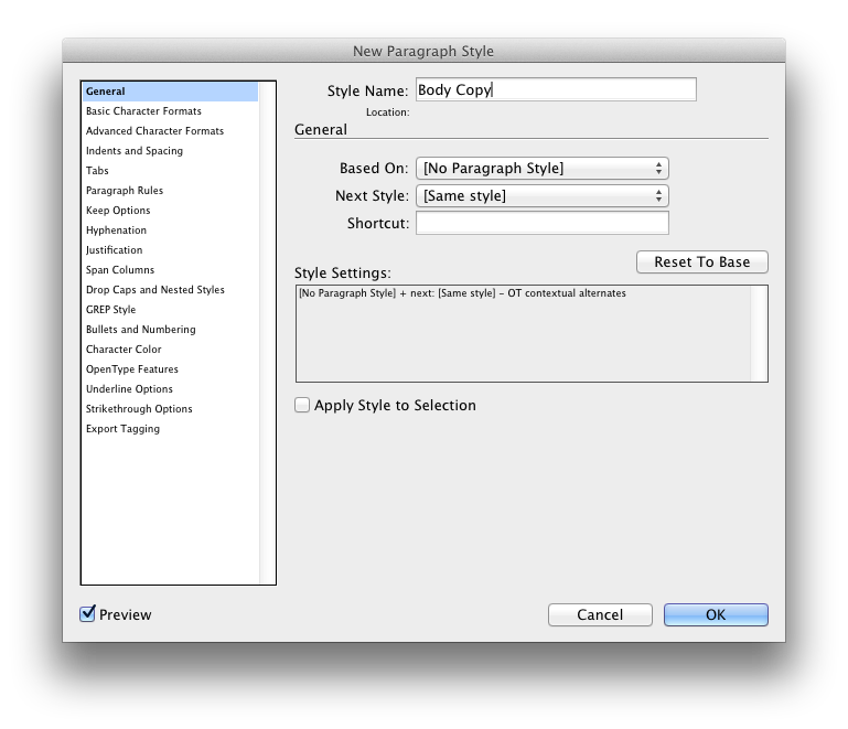 InDesign Tips: How to Use Style Sheets