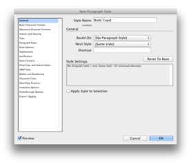 InDesign Tips: How to Use Style Sheets
