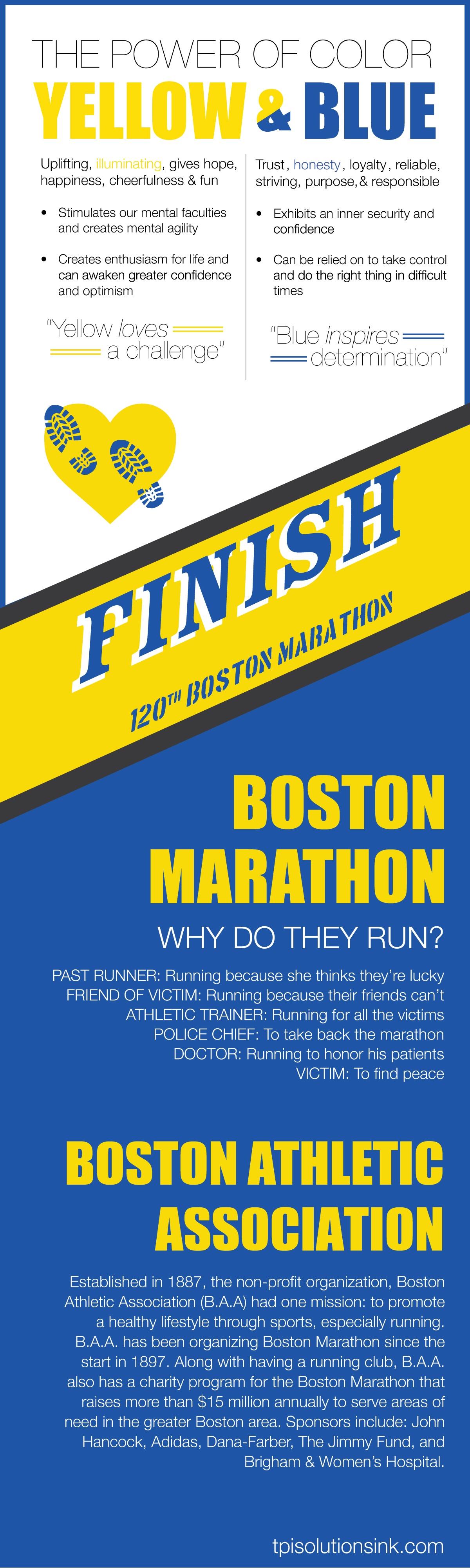 Boston Marathon: Bold Colors For Bold People