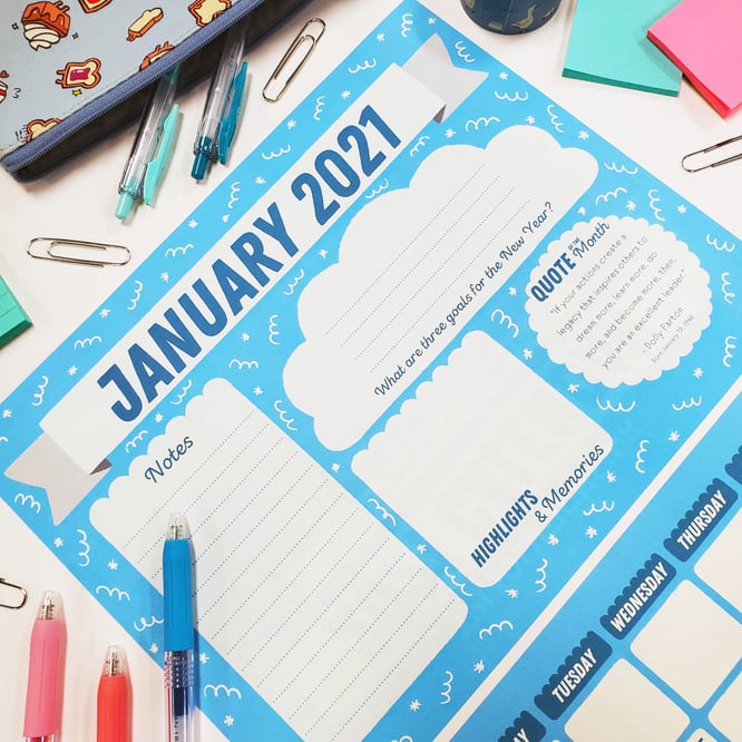 TPI Solutions Ink 2021 Calendar, Free to Print