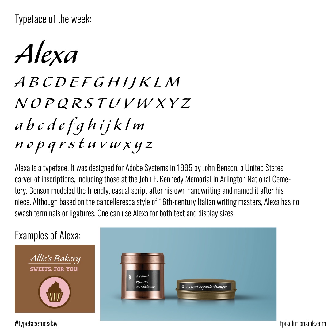 #TypefaceTuesday Recap – May 2016