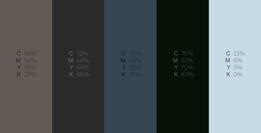 6 Shark Week Color Palettes for Graphic Designers