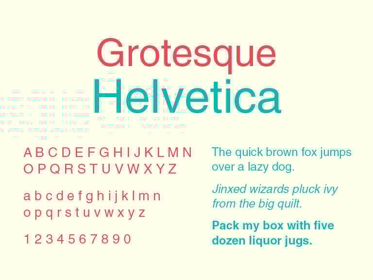 Typography 101: All About Sans Serifs
